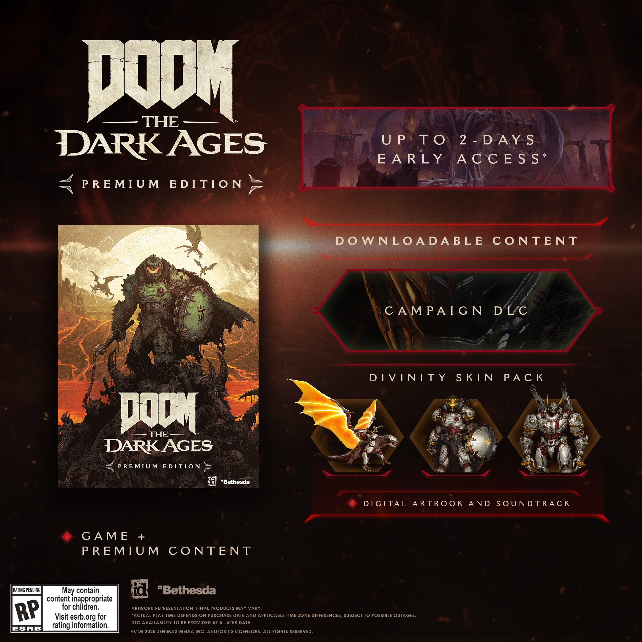毁灭战士：黑暗纪元 豪华版 DOOM: The Dark Ages - Premium Edition【攻略 评测 史低】_杉果游戏